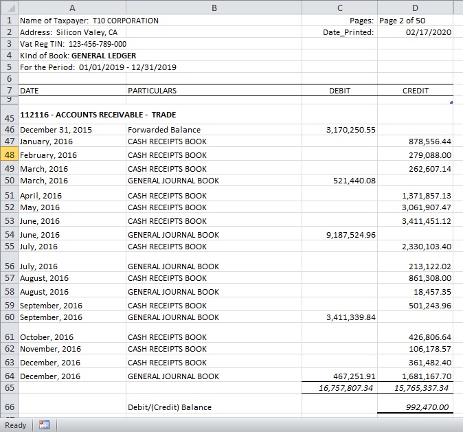 Sample Books Of Accounts Looseleaf And CAS Sample Books Of Accounts Looseleaf And CAS